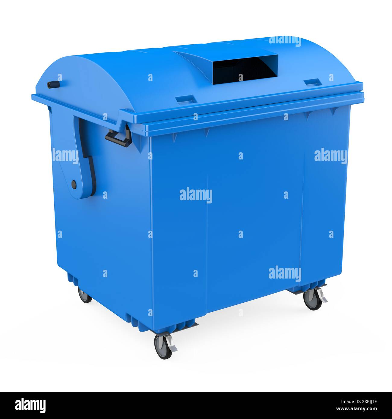 Garbage Bin Isolated Stock Photo - Alamy
