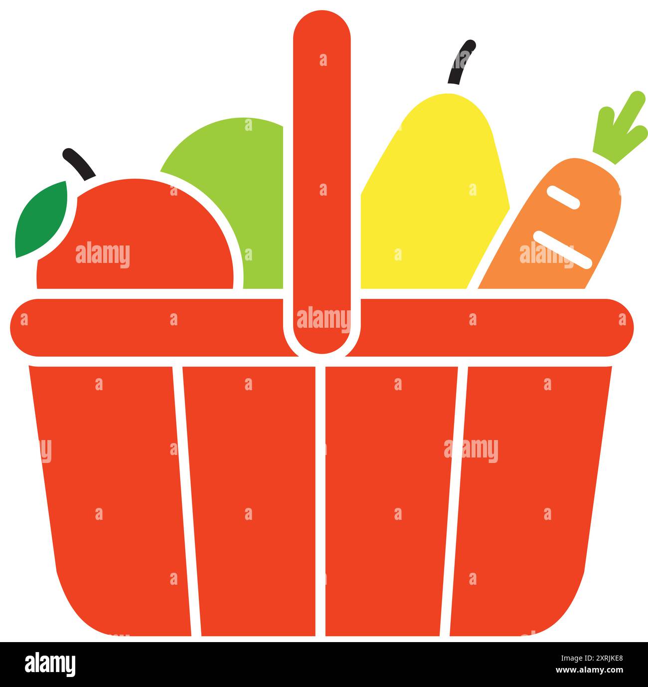 vegetable icon in modern style for website mobile logo app UI design ...