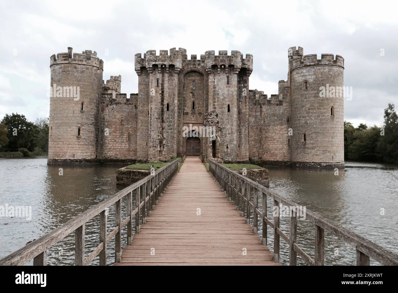 Bodiam Castle, England Stock Photo - Alamy