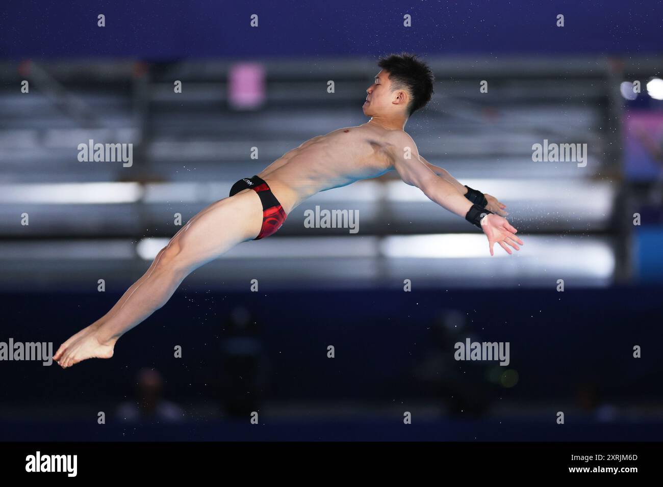 Saint-Denis, France. 9th Aug, 2024. Rikuto Tamai (JPN) Diving : Men's ...