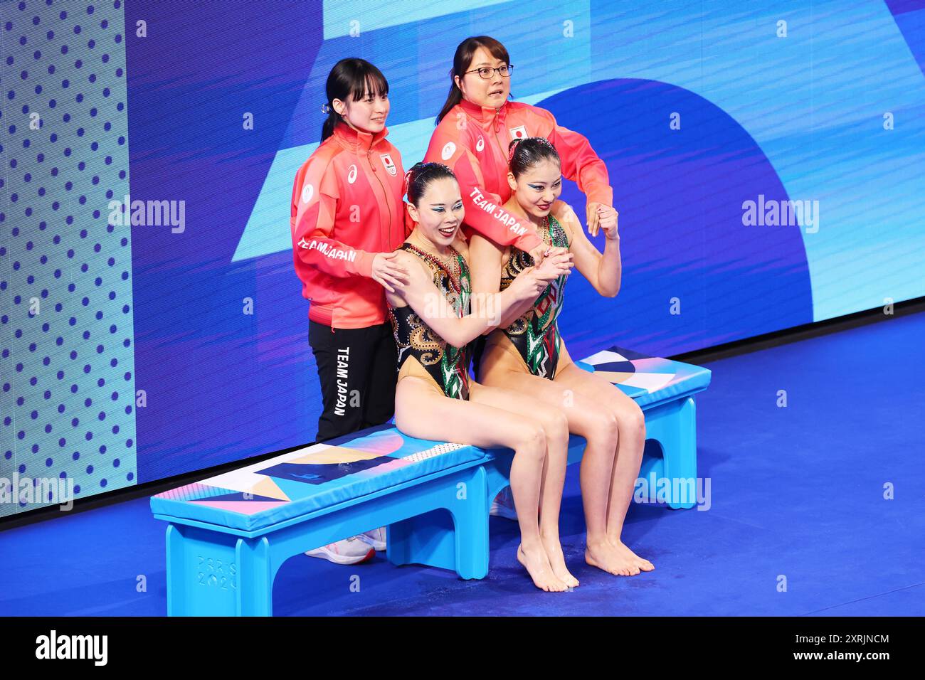 Saint-Denis, France. 9th Aug, 2024. Tomoka Sato & Moe Higa (JPN ...