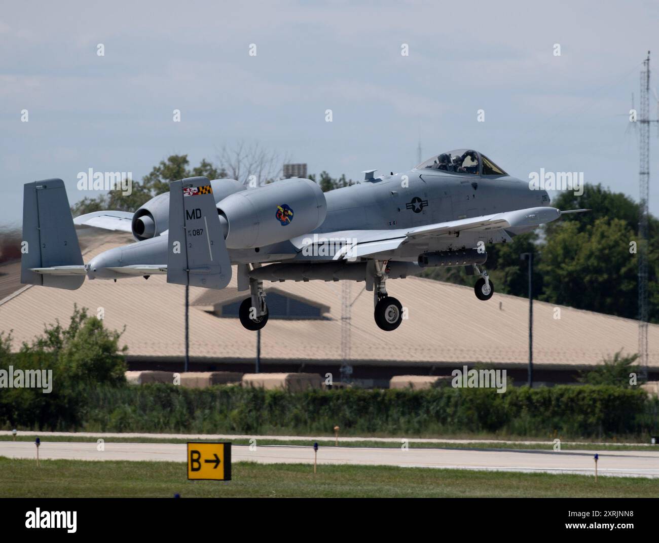 Gary, Indiana, USA. 9th Aug, 2024. U.S Air Force/Maryland Air National ...