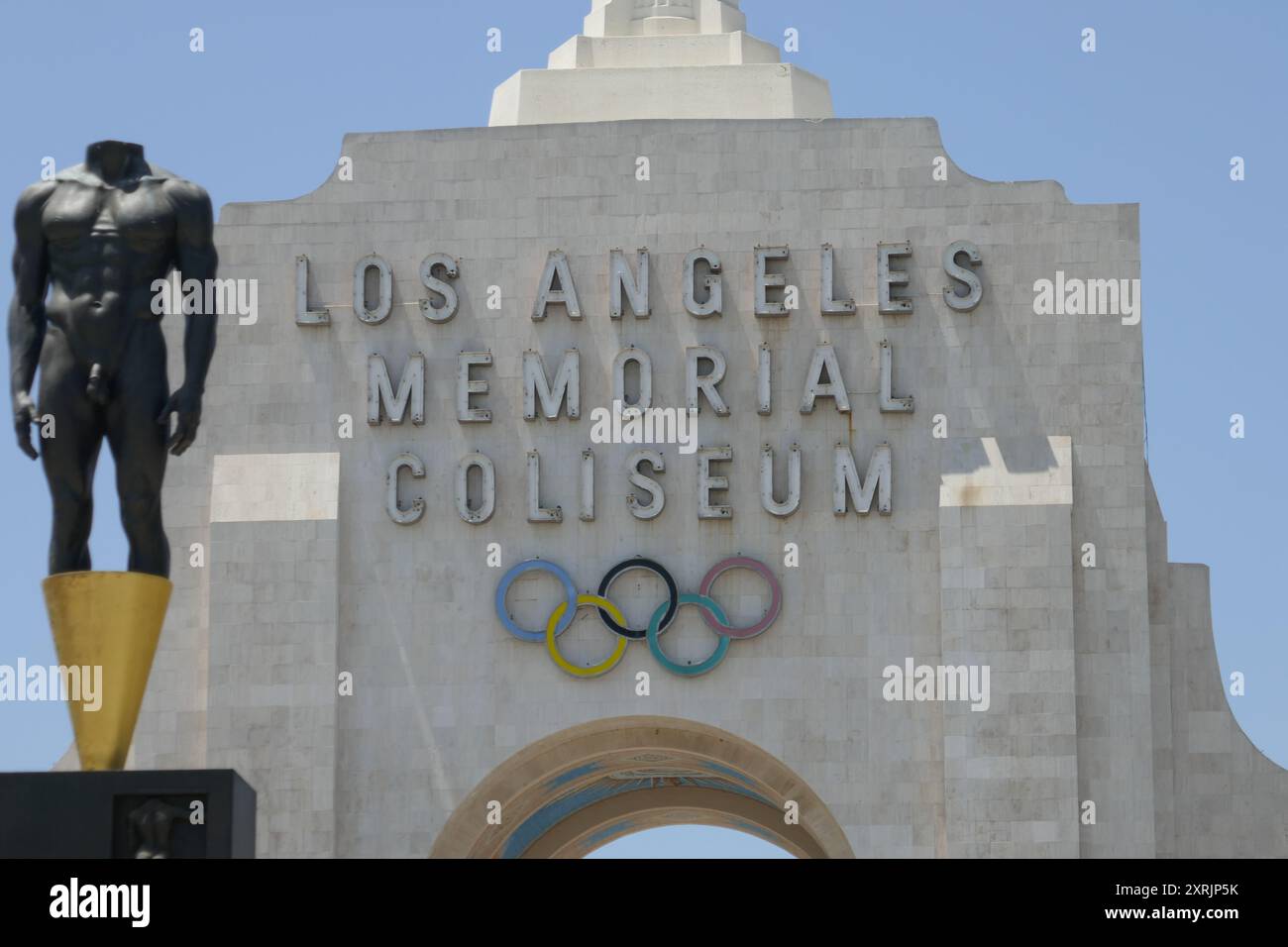 Los Angeles, California, USA 9th August 2024 LA Memorial Coliseum where ...