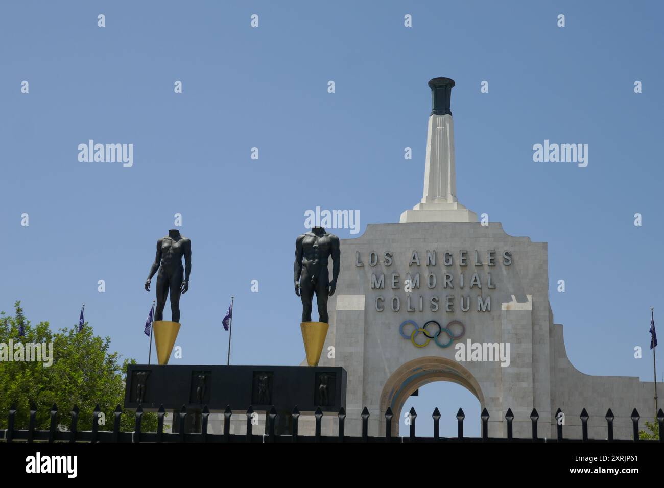 Los Angeles, California, USA 9th August 2024 LA Memorial Coliseum where ...