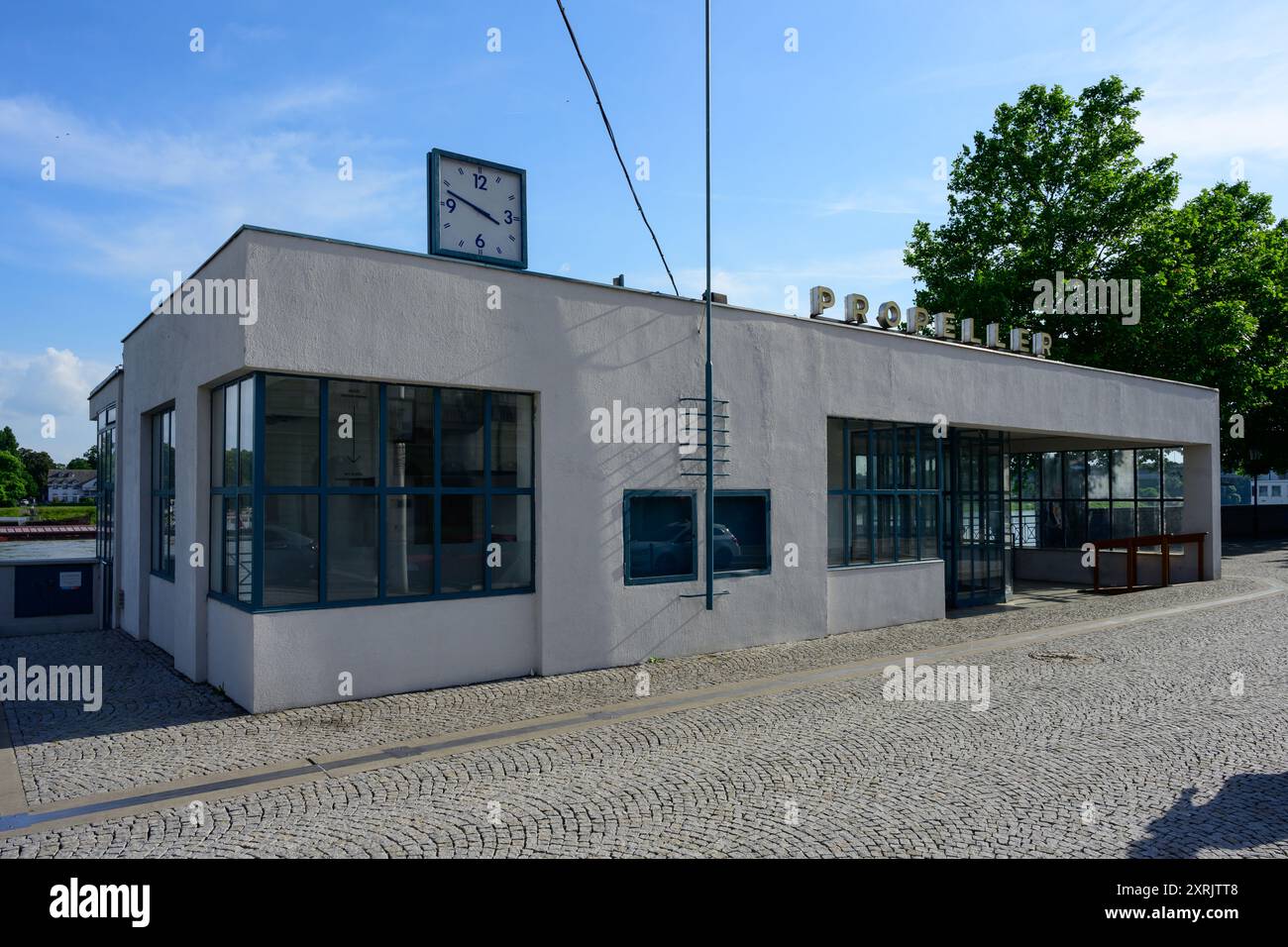 Bratislava, Slovakia - May 26 2024: Cafe Propeller Functionalist ...