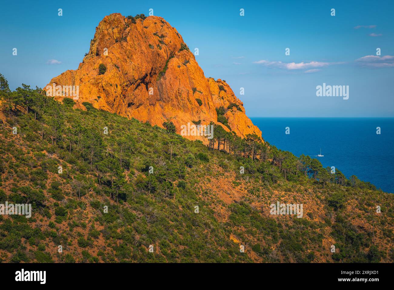 One of the most beautiful hiking place near Cannes, Pic du Cap Roux ...