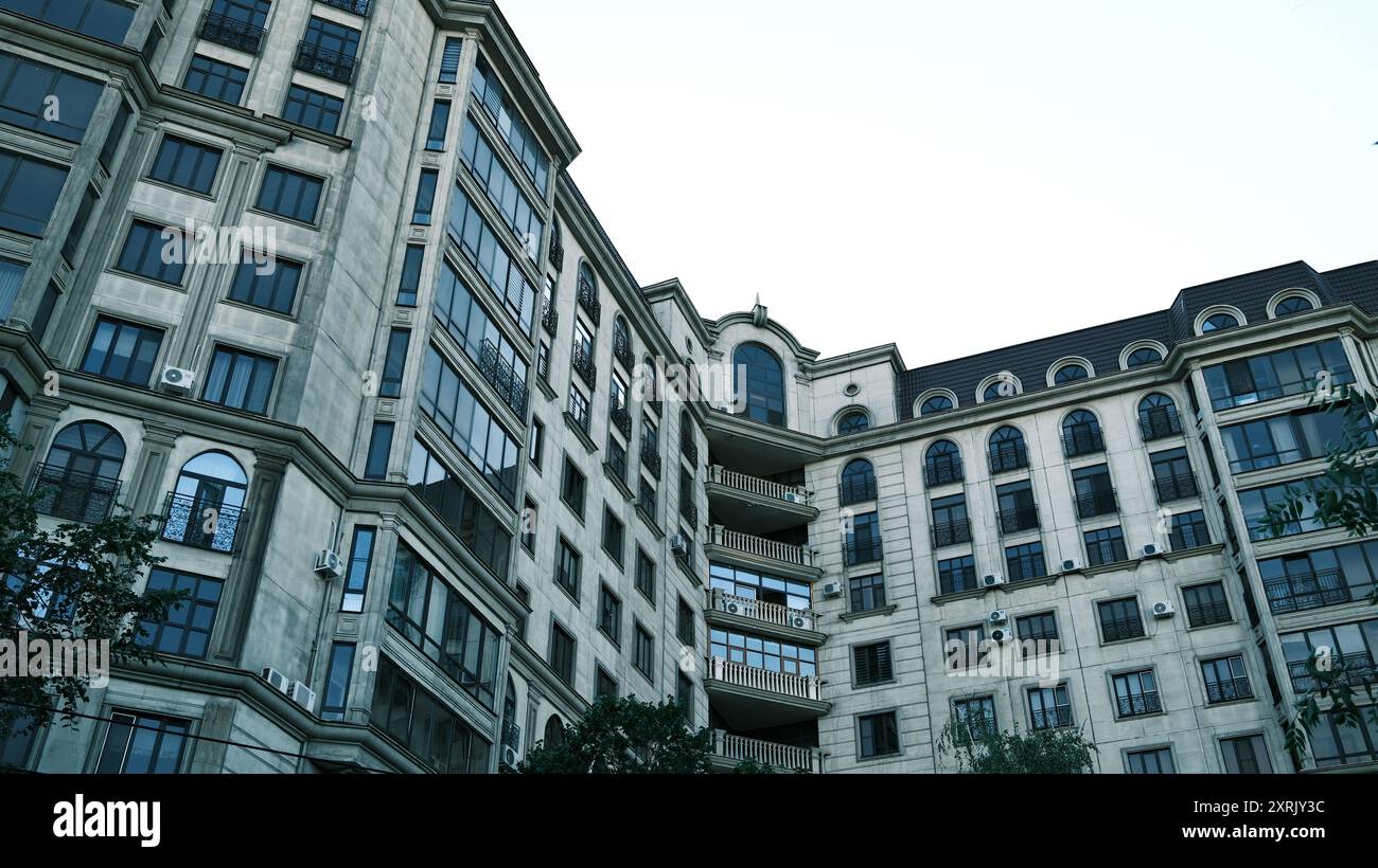 Majestic Multi-story Building with Neoclassical and Modern Elements ...