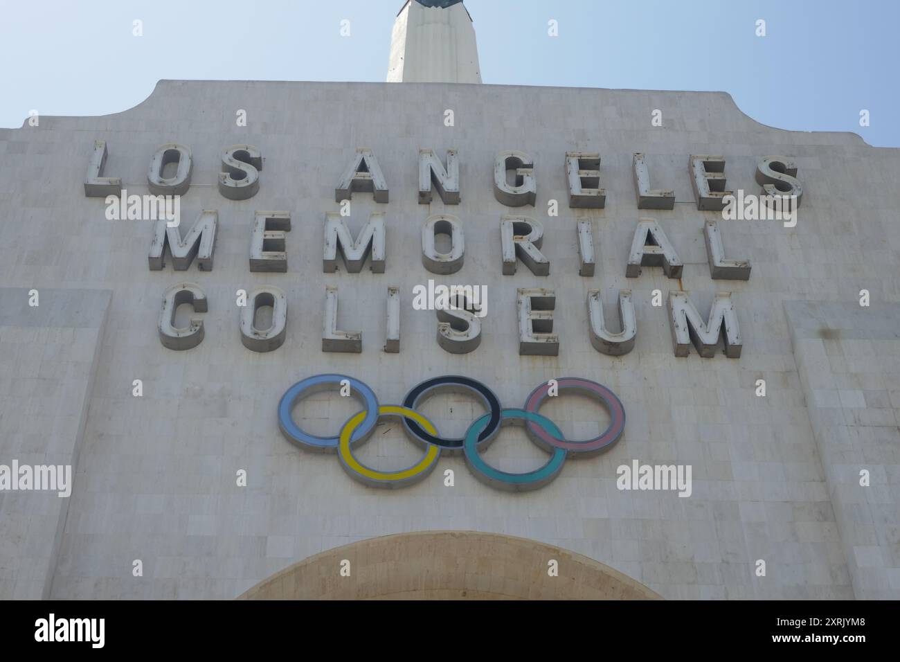 Los Angeles, California, USA 9th August 2024 LA Memorial Coliseum where ...