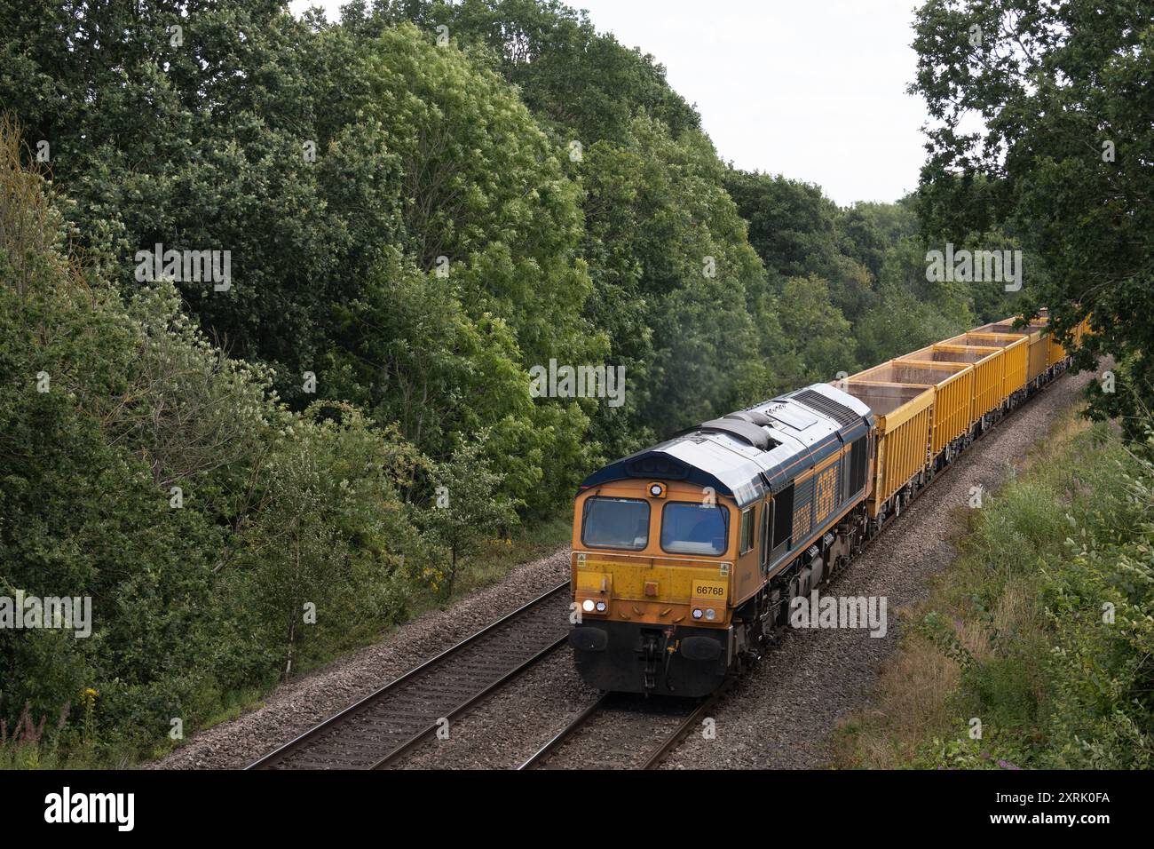Empty railway wagons hi-res stock photography and images - Alamy