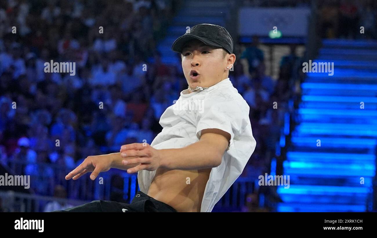 Japan's Shigeyuki Nakarai, known as B-Boy Shigekix competes during the ...