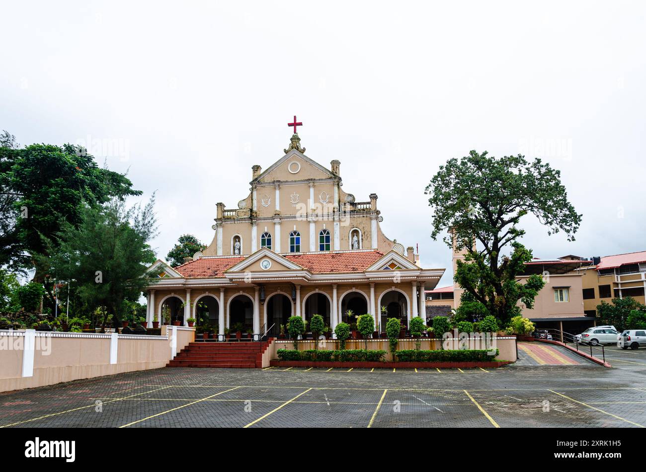 St. Francil Xavier Church, Bejai, Mangalore, India Stock Photo - Alamy