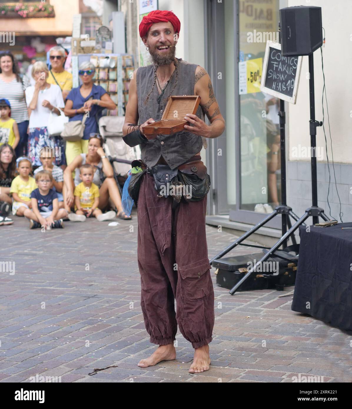 Weekend that opens the week of August 15th, in Clusone traditional ...