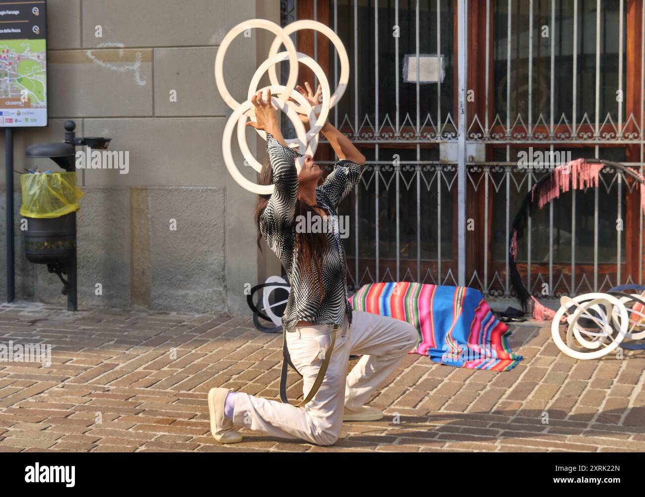 Weekend that opens the week of August 15th, in Clusone traditional ...