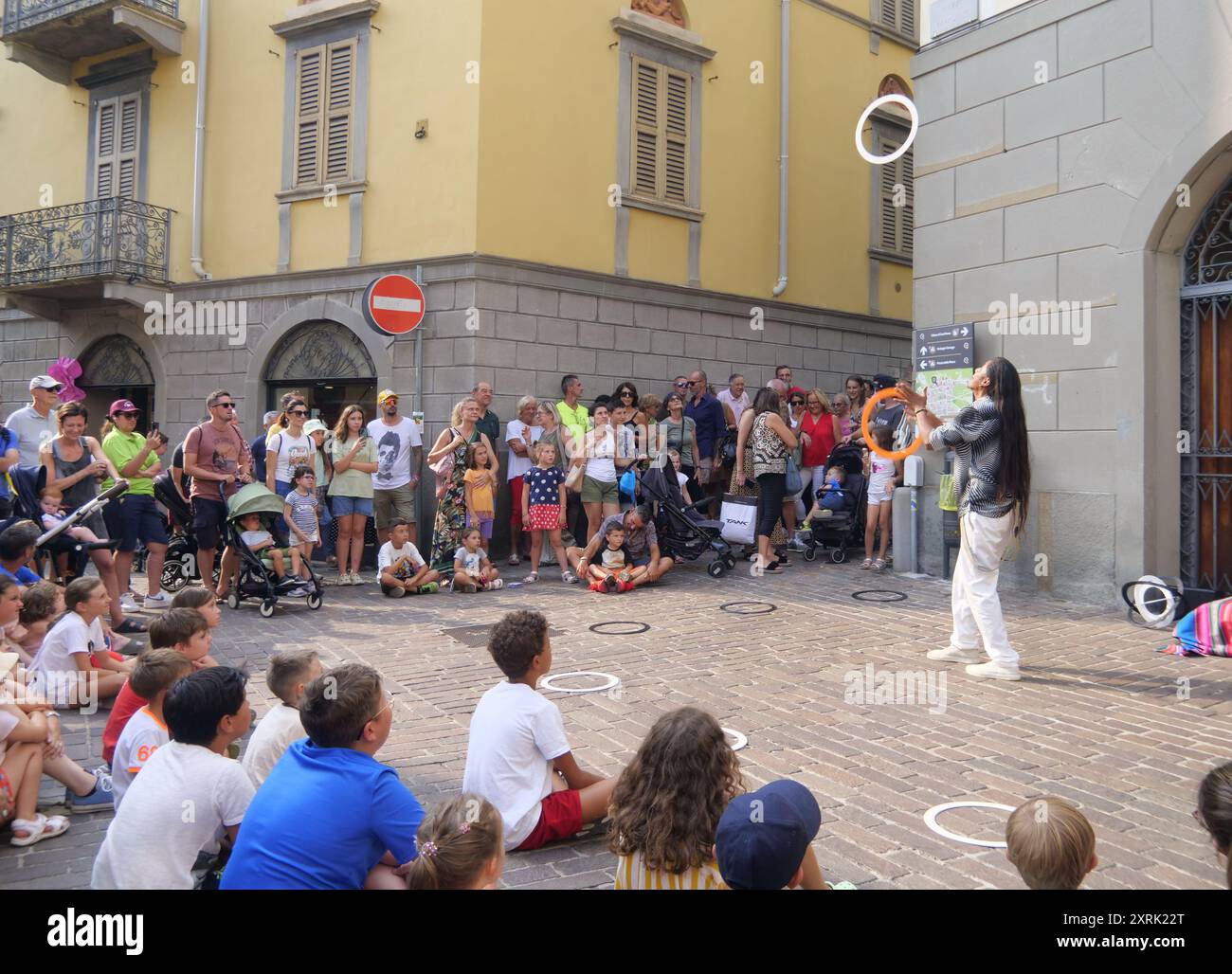 Weekend that opens the week of August 15th, in Clusone traditional ...