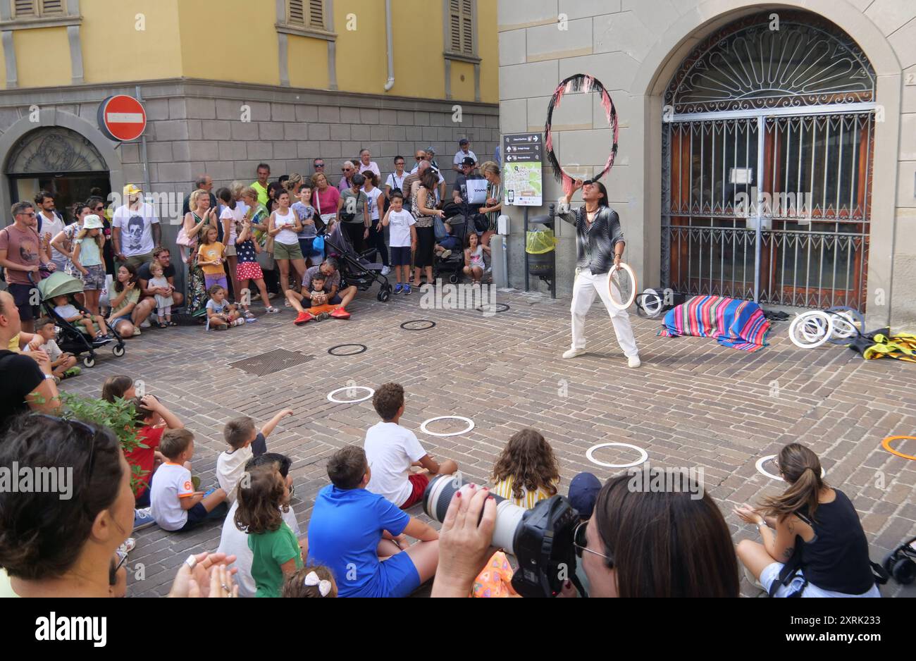Weekend that opens the week of August 15th, in Clusone traditional ...