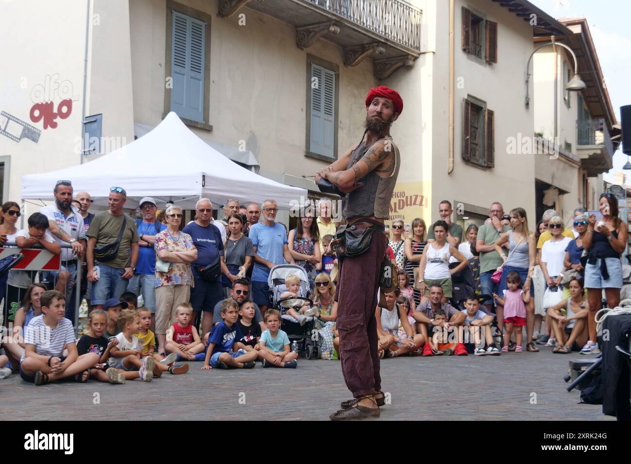 Weekend that opens the week of August 15th, in Clusone traditional ...