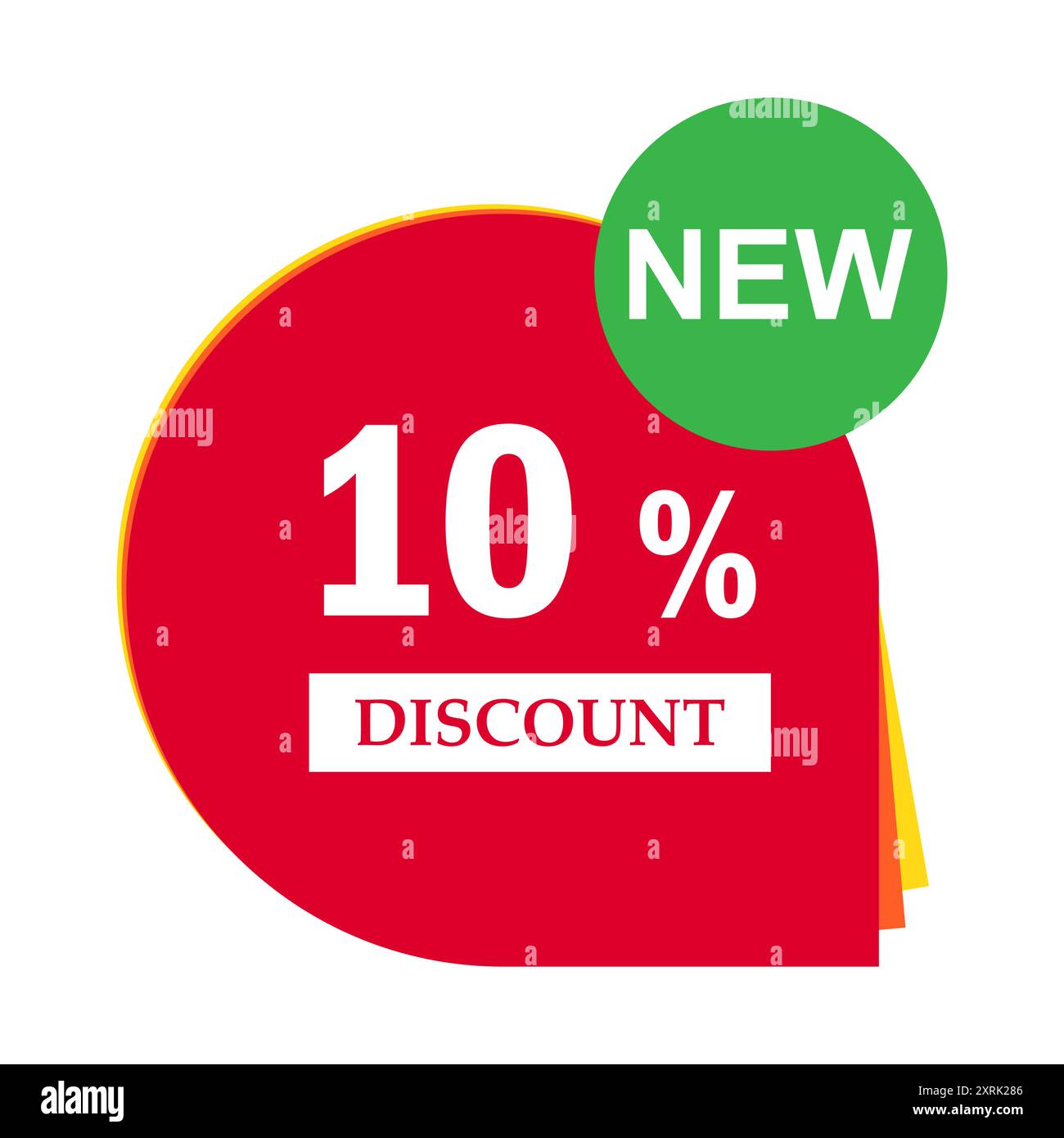 Sale discount label icon, price offer symbol design, web sticker vector ...