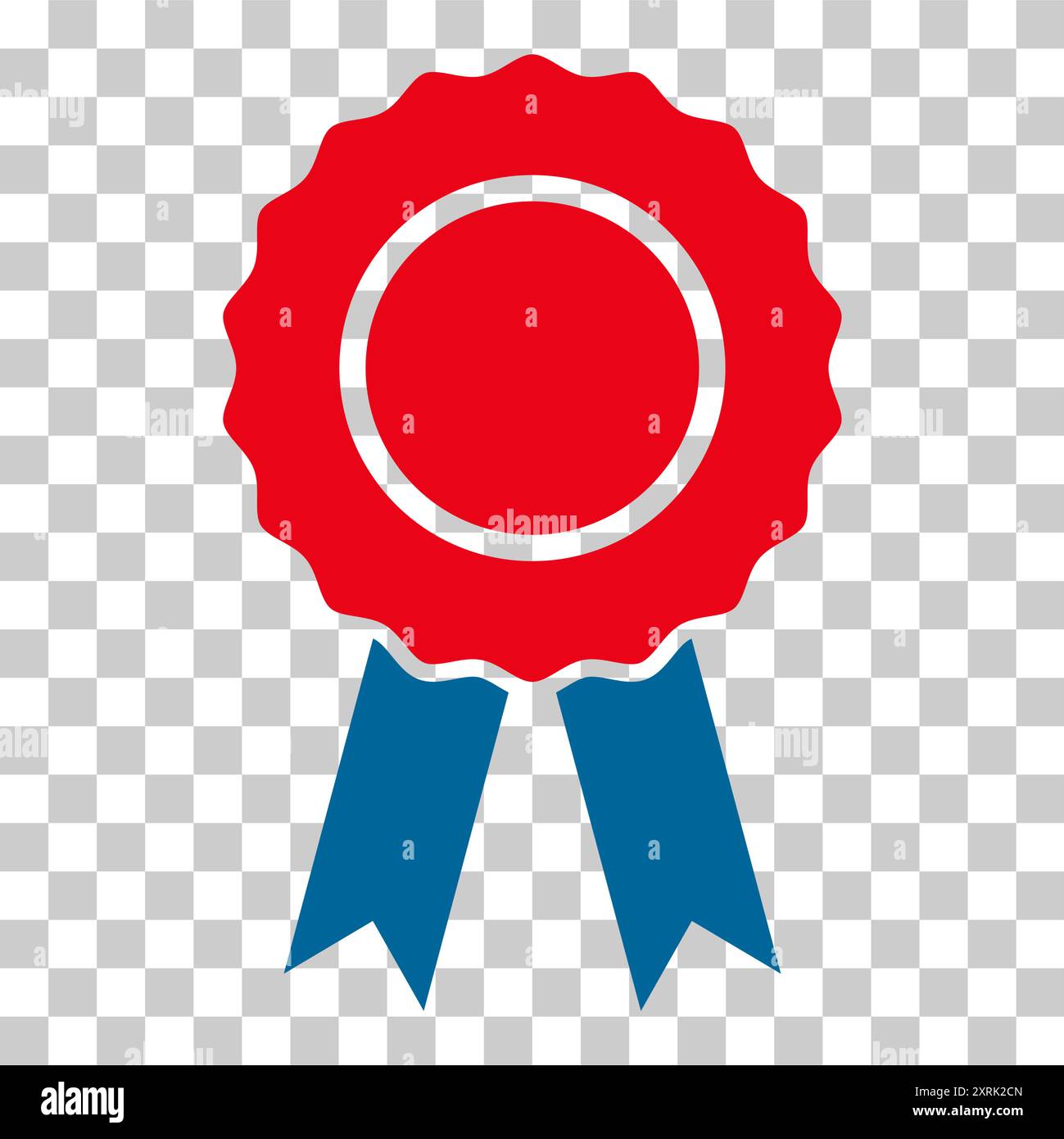 Certification seal award icon, ribbon web stamp symbol, label vector ...
