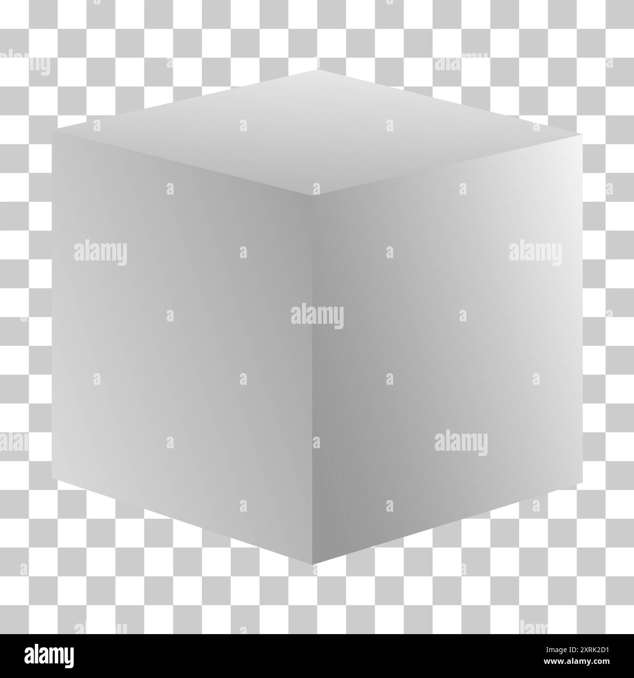 Isometric cube design, web modern concept icon, geometric shape vector ...