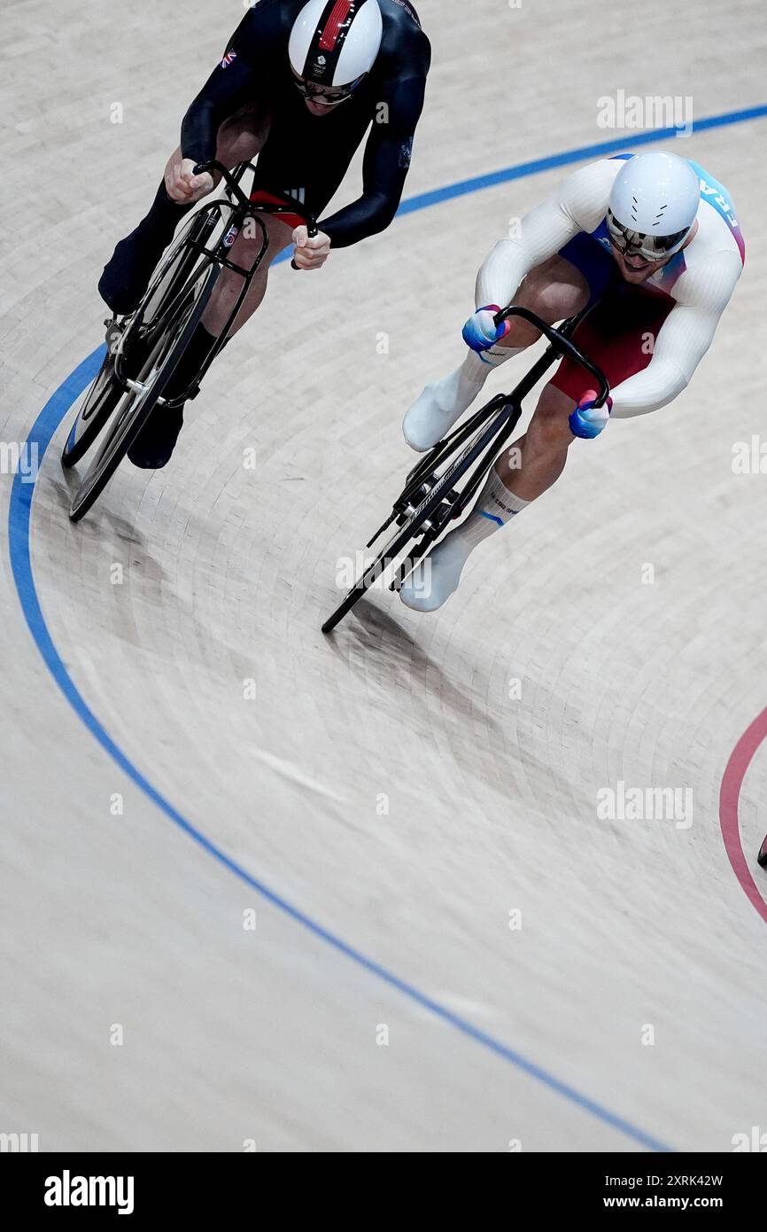 Saint Quentin En Yvelines, France. 11th Aug, 2024. Sebastien VIGIER of ...