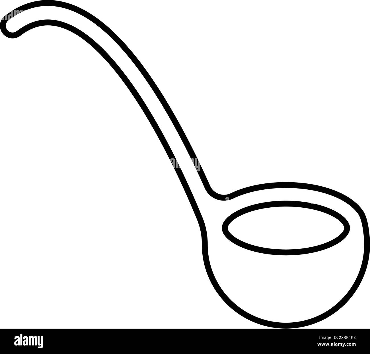Ladle icon. Simple vector illustration for web, print files, graphic or ...