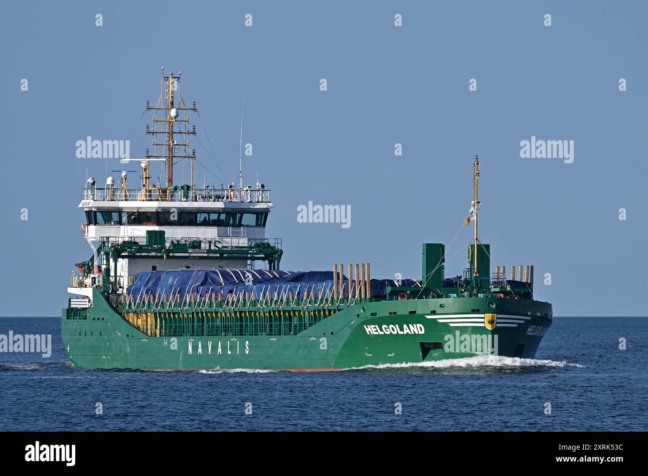 General Cargo Ship HELGOLAND Stock Photo - Alamy
