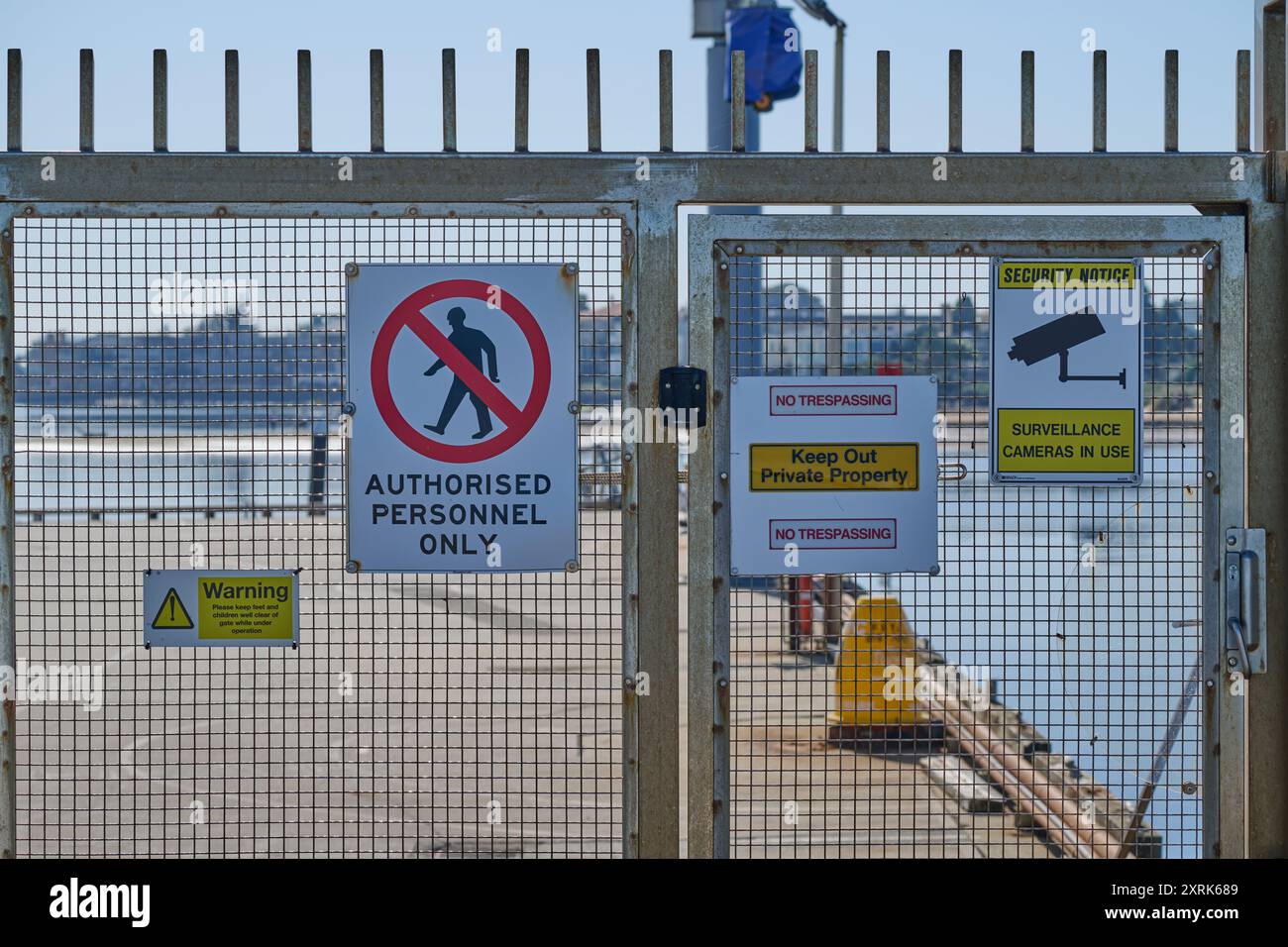 Entrance to the Royal Brighton Yacht Club marina, featuring various ...