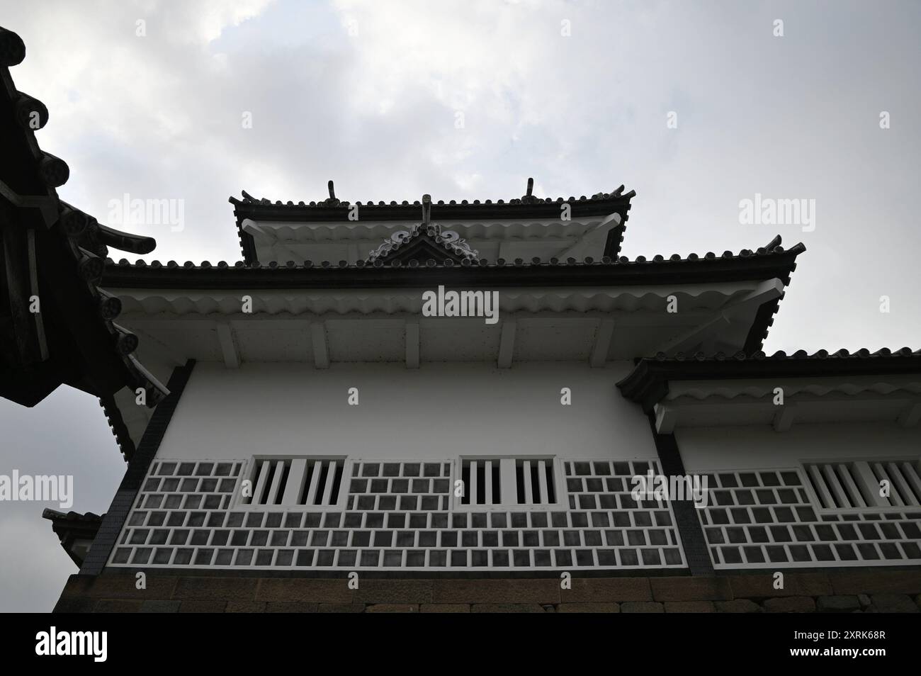 Landscape with scenic view of the Hashizume-mon Tsuzuki Yagura ...
