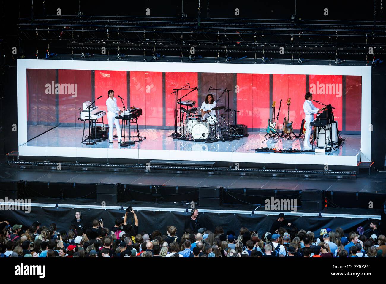 Oslo, Norway. 09th, August 2024. The French music duo Air performs a ...