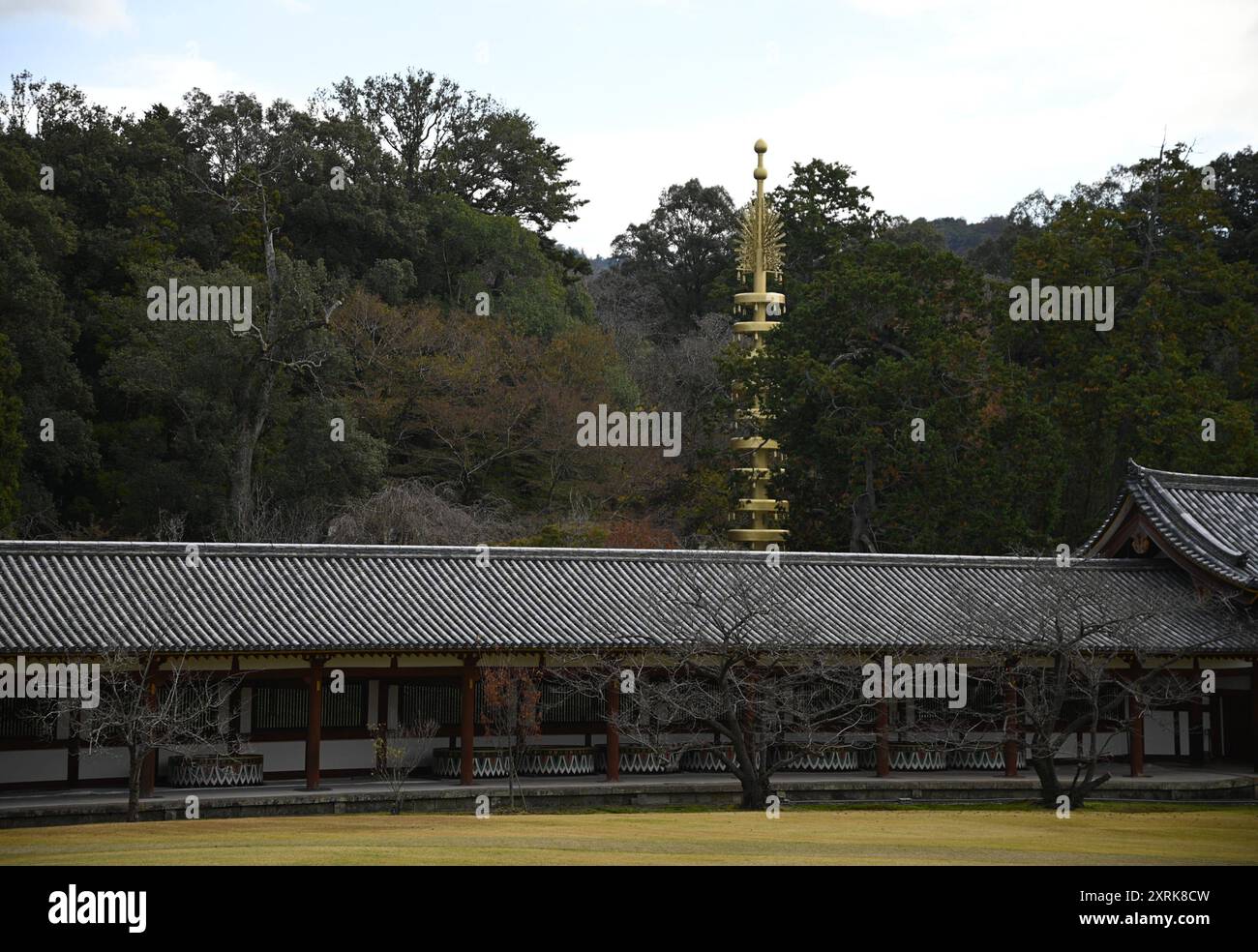 Landscape with scenic view of Shichijunoto Sōrin and Higashi Kairo the ...