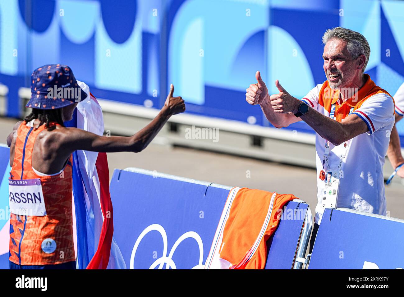 Paris, France. 11th Aug, 2024. PARIS, FRANCE - AUGUST 11: Sifan Hassan ...