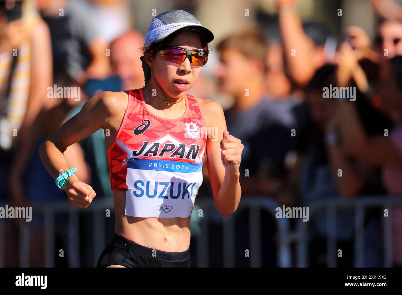 Paris, France. 11th Aug, 2024. Yuka Suzuki (JPN) Marathon : Women's Marathon during the Paris ...