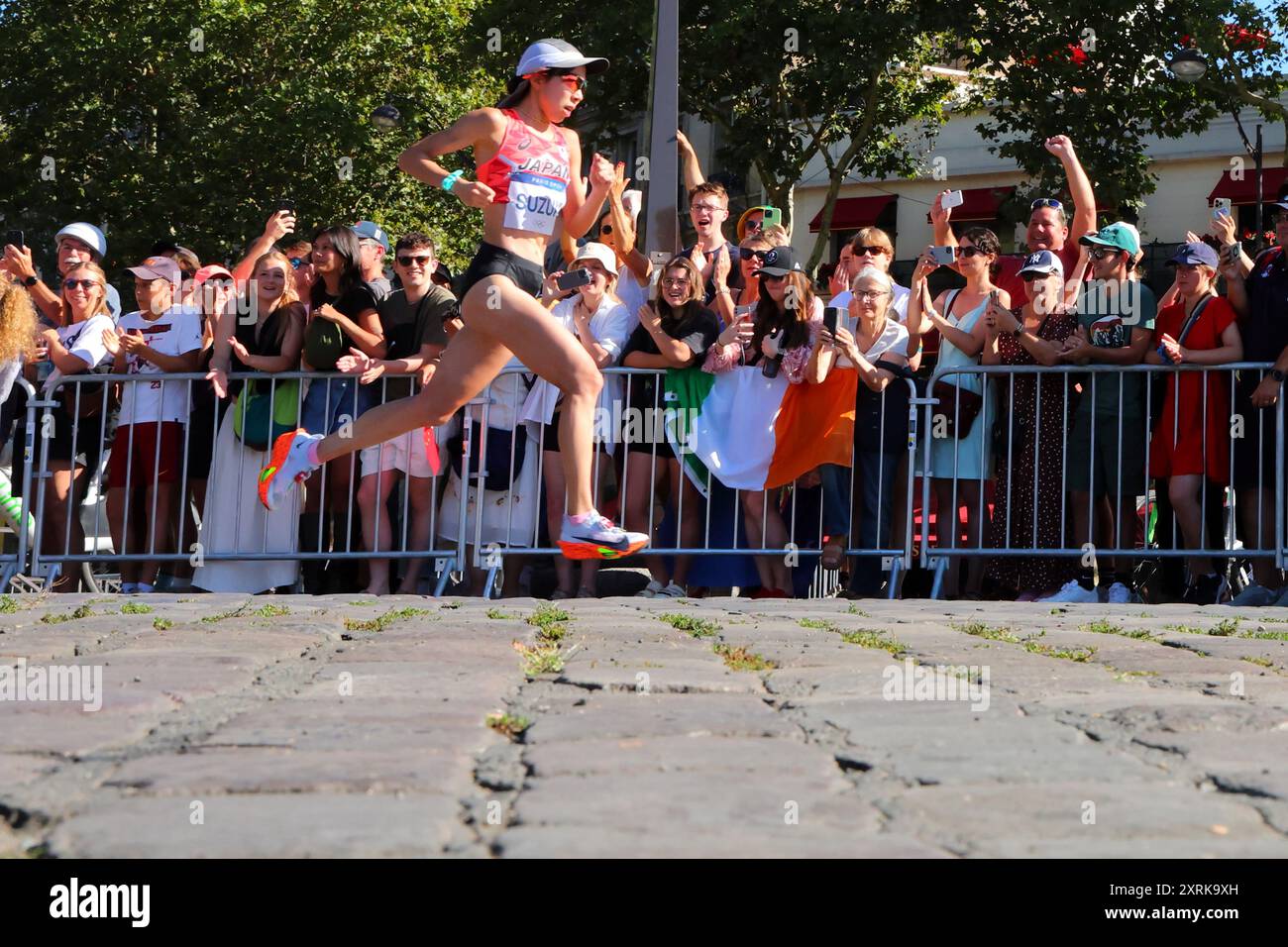 Paris, France. 11th Aug, 2024. Yuka Suzuki (JPN) Marathon : Women's Marathon during the Paris ...