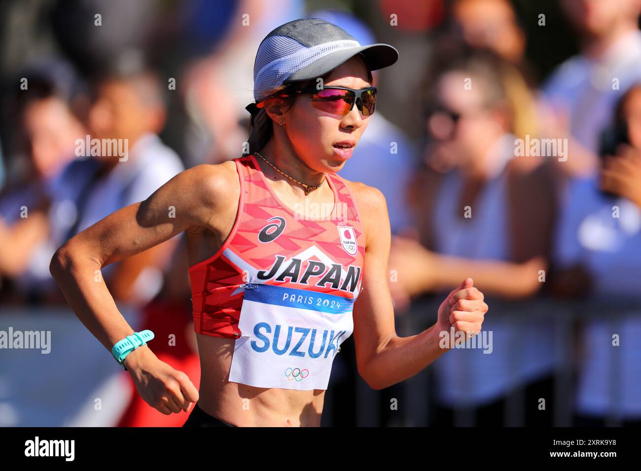 Paris, France. 11th Aug, 2024. Yuka Suzuki (JPN) Marathon : Women's Marathon during the Paris ...