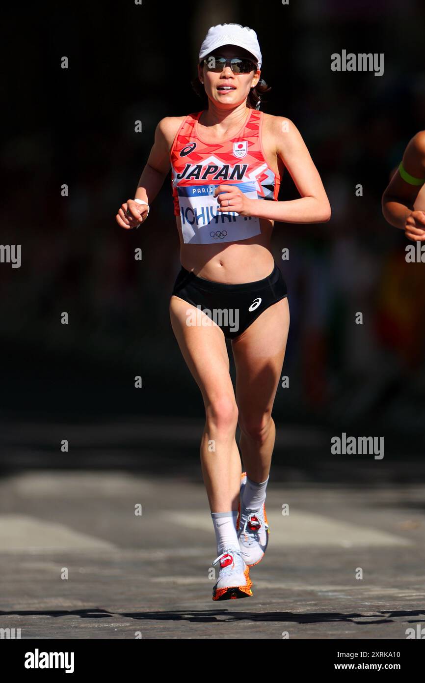 Paris, France. 11th Aug, 2024. Mao Ichiyama (JPN) Marathon : Women's Marathon during the Paris ...