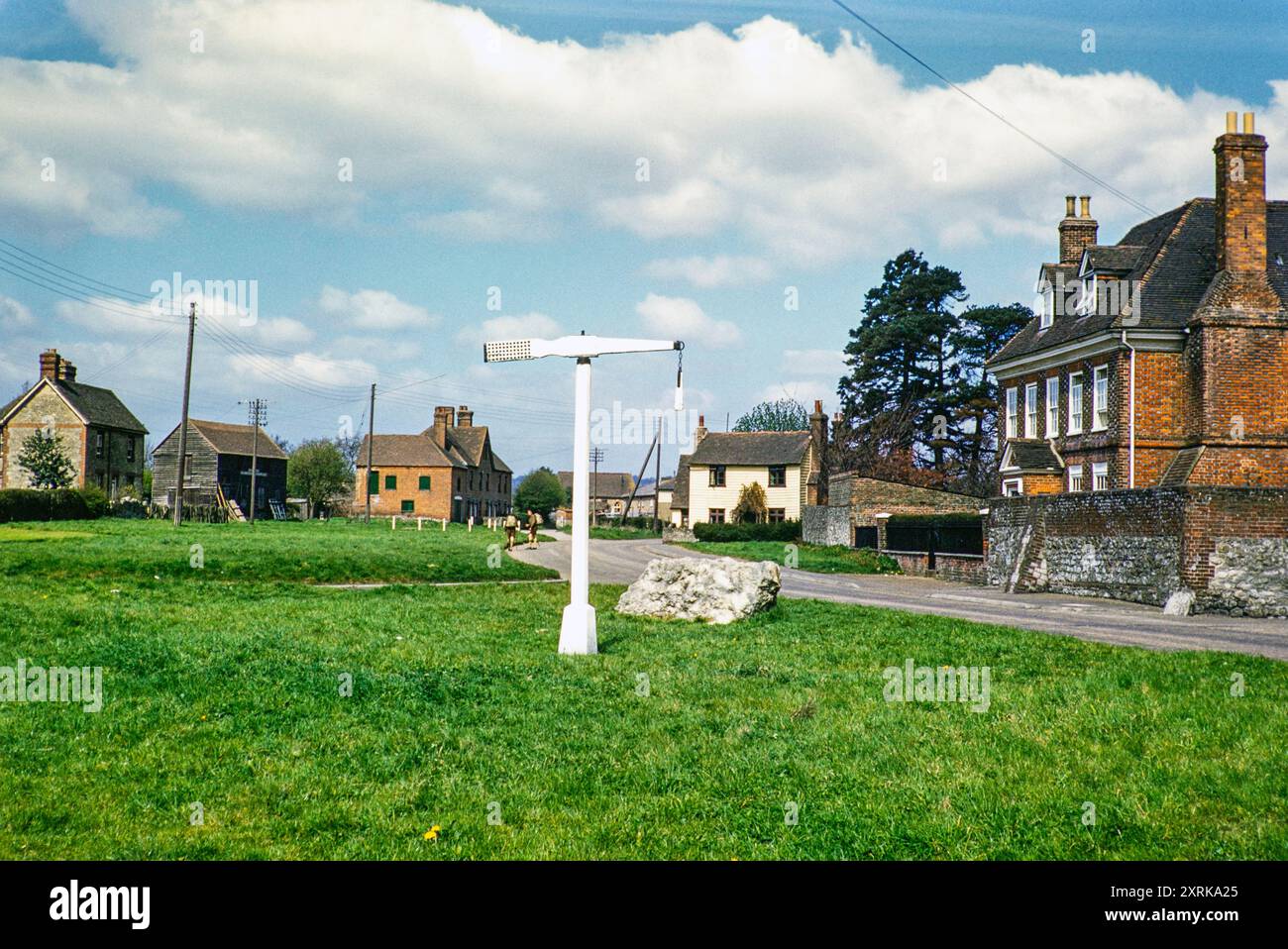 Medieval Quintain or Tilting pole, Offham, Kent. England, UK for ...