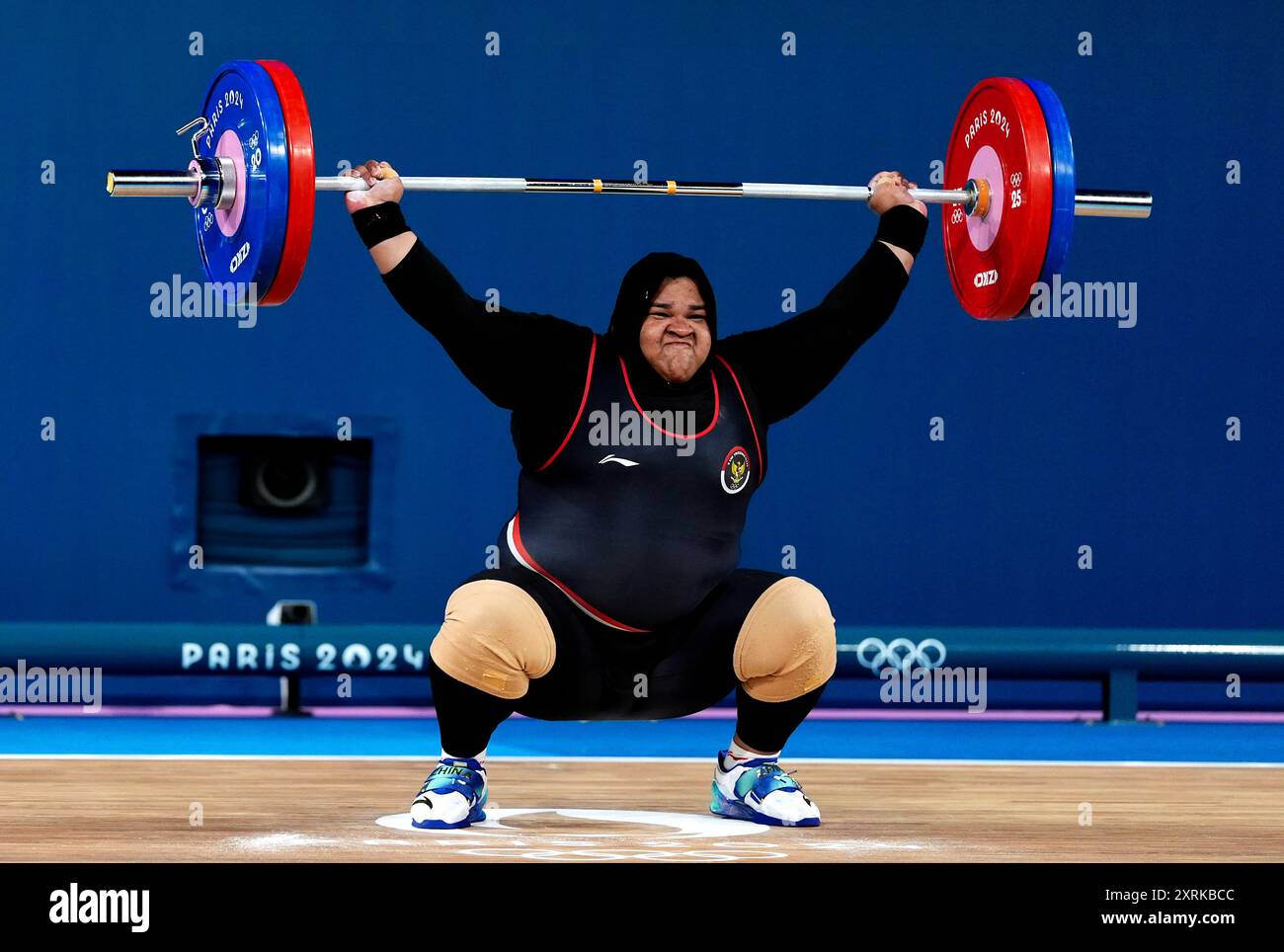 Indonesia's Nurul Akmal during the Women's Weightlifting +81kg at South ...