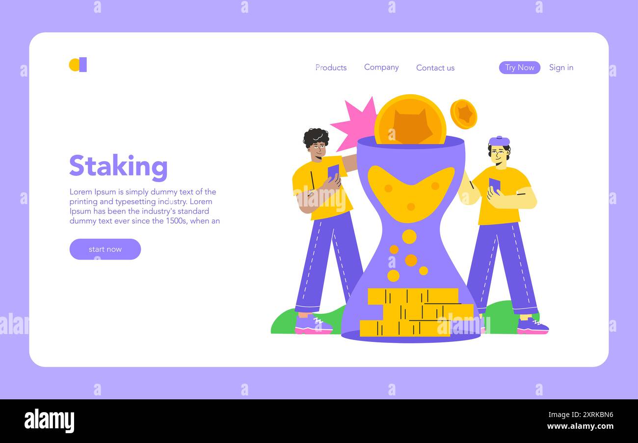 Staking platform hi-res stock photography and images - Alamy