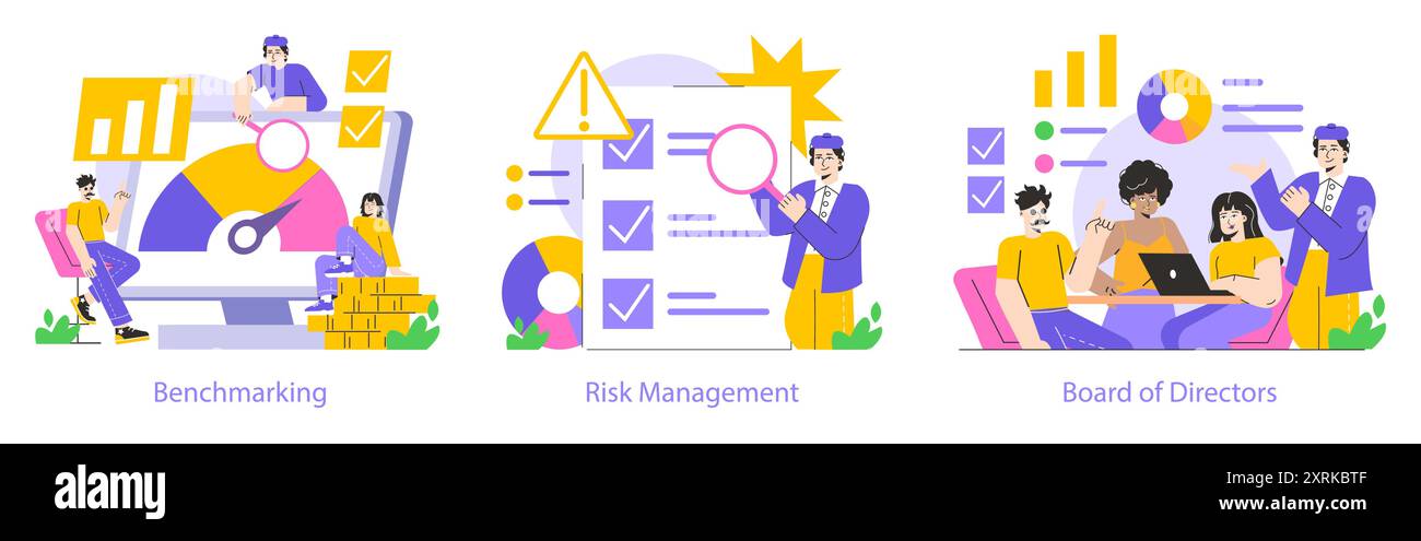 Business Operations set. Analyzing key metrics, assessing risks, and ...