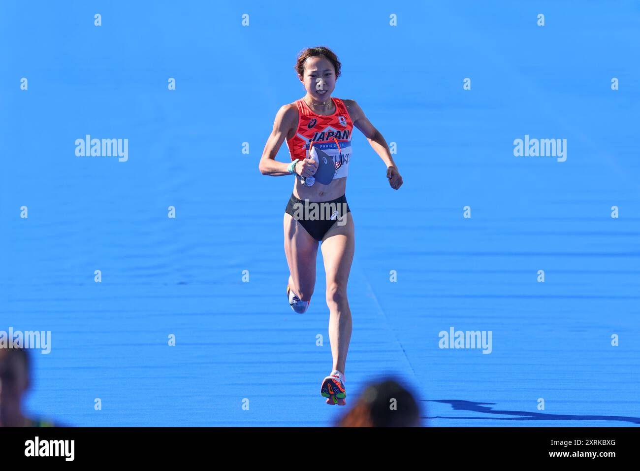 Paris, France. 11th Aug, 2024. Yuka Suzuki (JPN) Marathon : Women's Marathon during the Paris ...