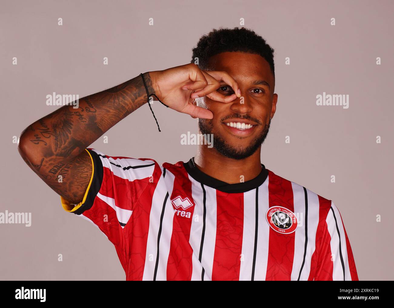 Sheffield, UK. 8th Aug, 2024. Tyrese Campbell signs for Sheffield ...