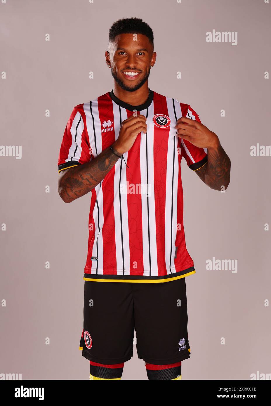 Sheffield, UK. 8th Aug, 2024. Tyrese Campbell signs for Sheffield ...