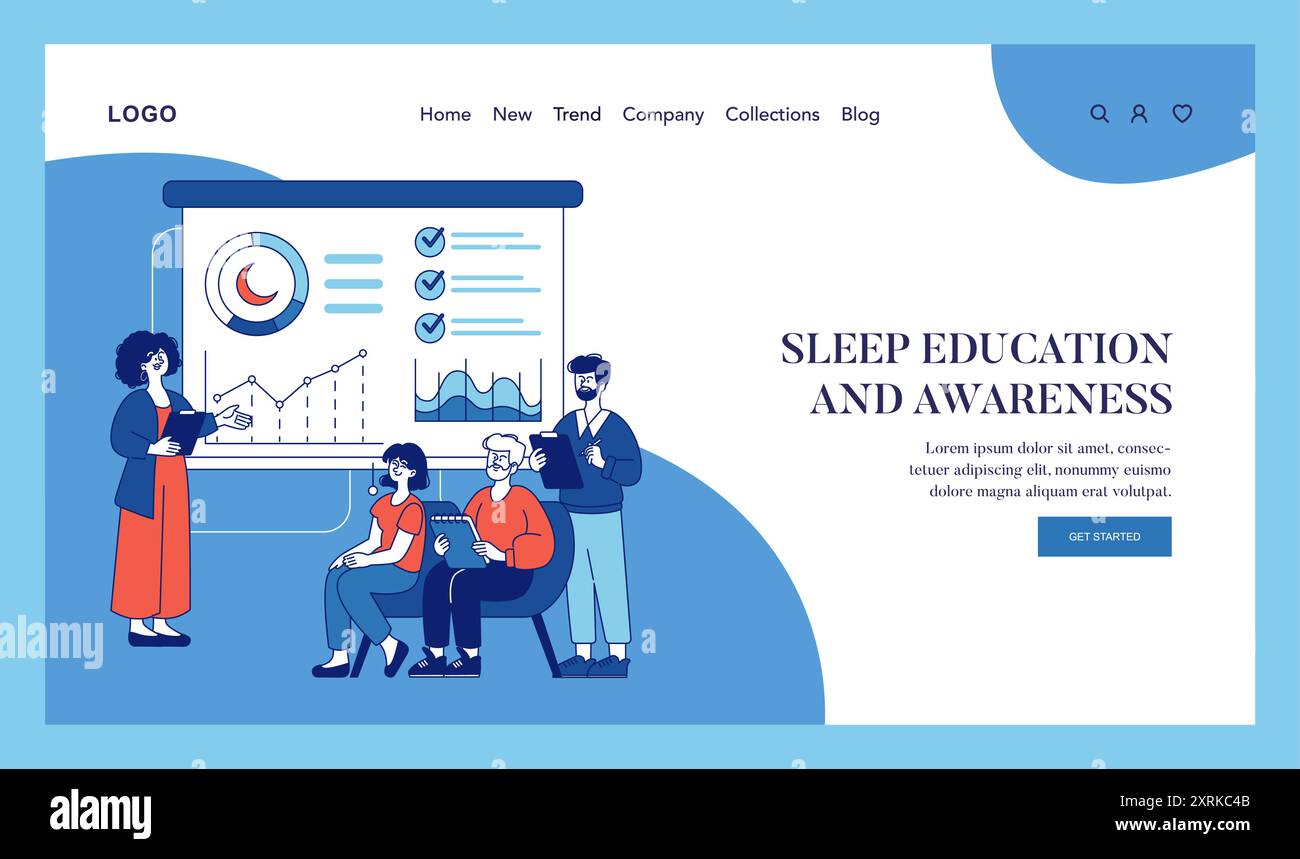 Nighttime Wellness concept. Workshop on sleep education and health ...