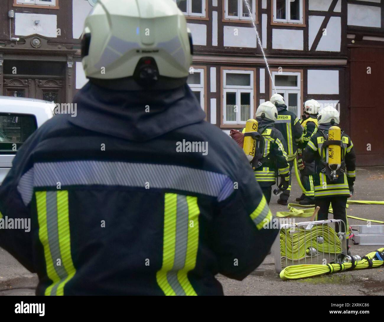 Feuerwehr-Blaulicht Feuerwehr in verschiedenen Bildern und Aktionen in ...