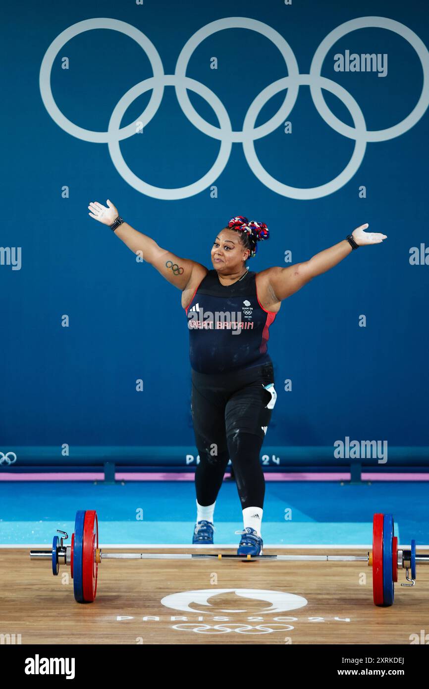 PARIS, FRANCE. 11th Aug, 2024. Emily Campbell of Team Great Britain ...