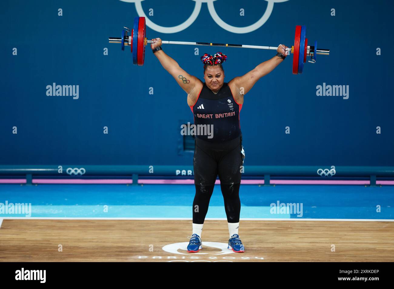 PARIS, FRANCE. 11th Aug, 2024. Emily Campbell of Team Great Britain ...