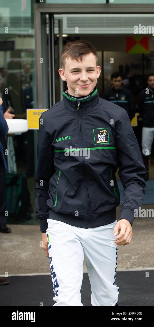 10th August, 2024. Great Britain & Ireland team jockey Billy Loughnane ...