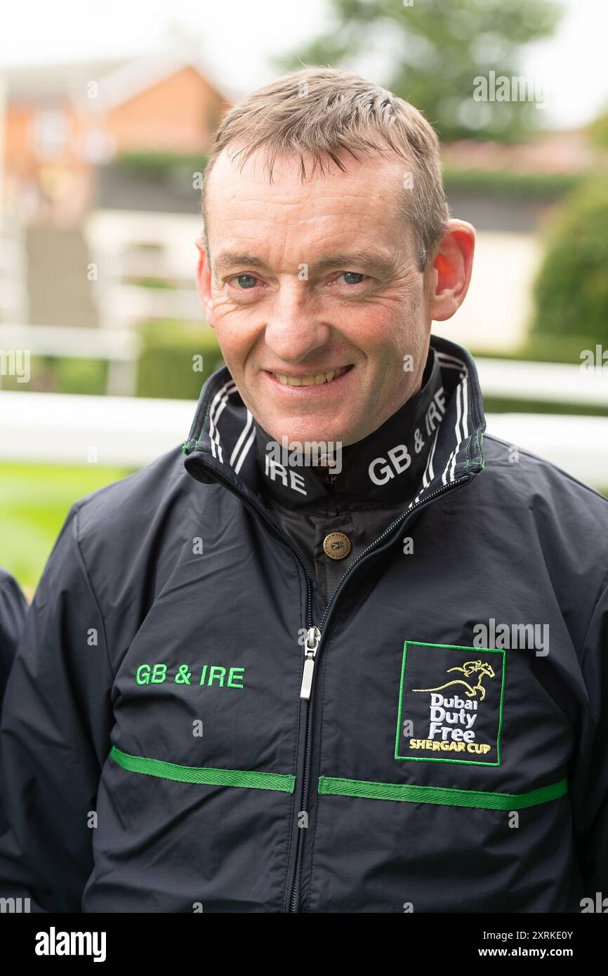 10th August, 2024. Great Britian & Ireland team jockey Seamie Heffernan ...