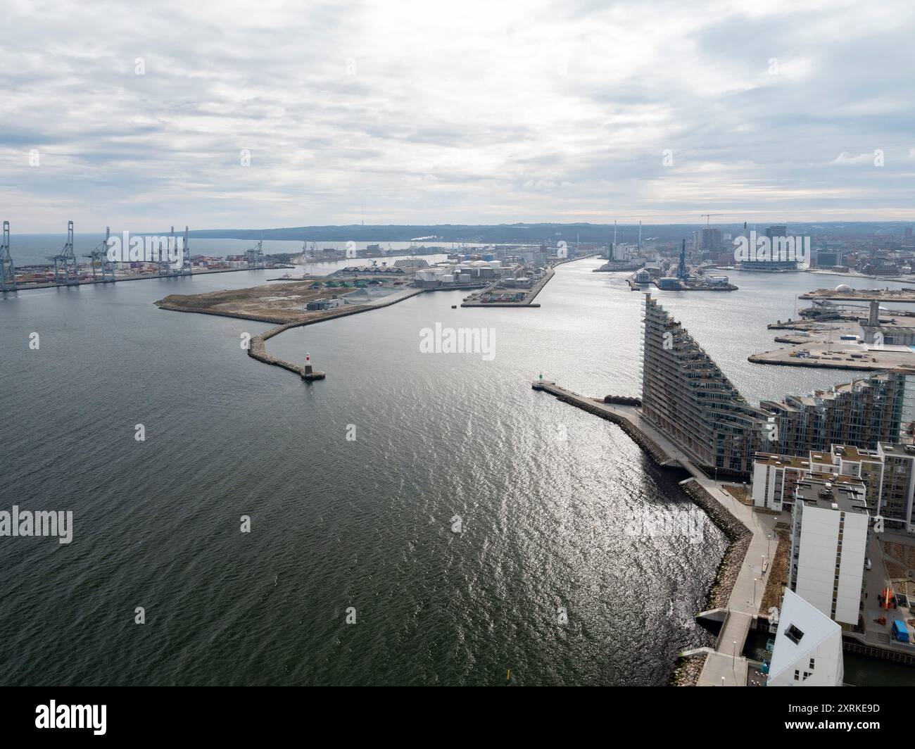 Lighthouse tower denmark aarhus hi-res stock photography and images - Alamy