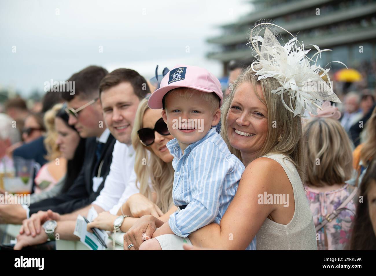 10th August, 2024. Racegoers enjoying their day at The Dubai Duty Free ...